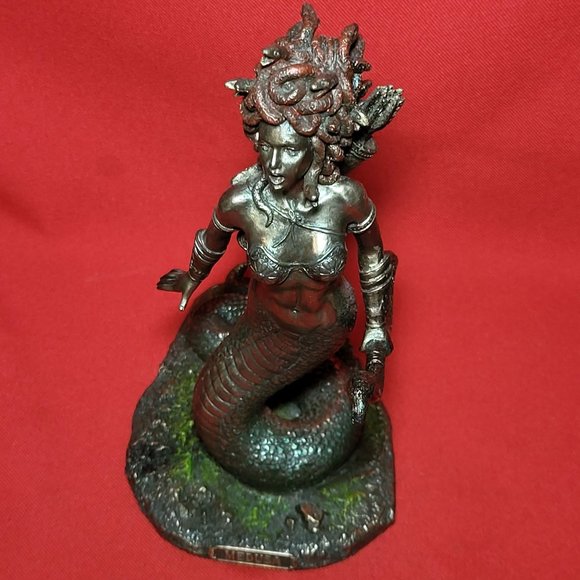 Veronese Design | Accents | Veronese Design Medusa Greek Gorgon Serpent ...